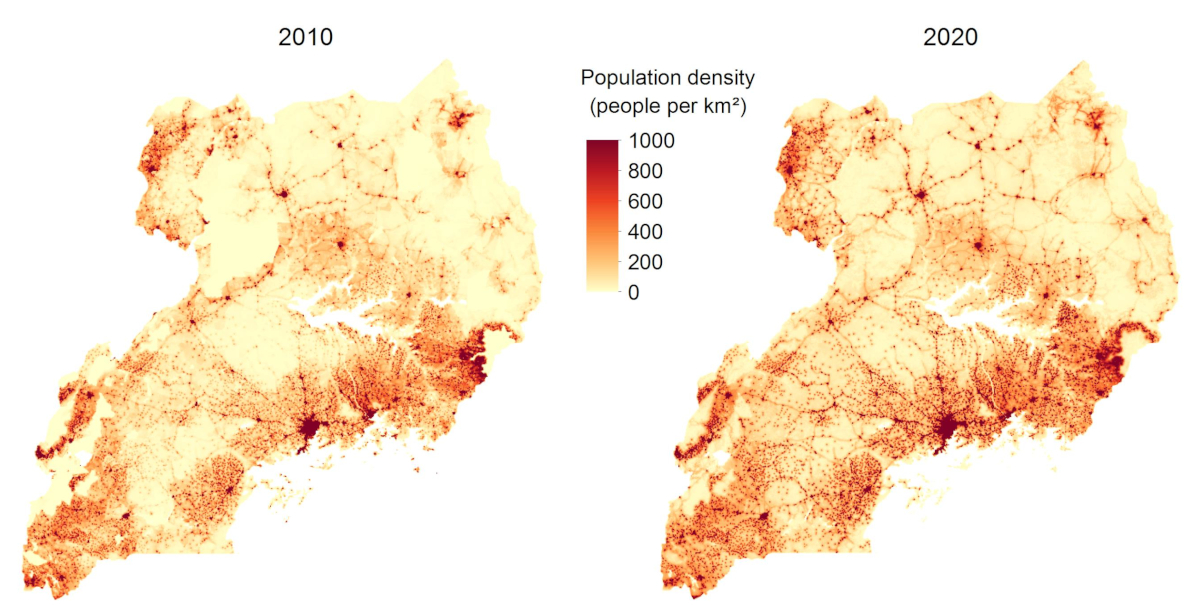 Mapping populations - WorldPop
