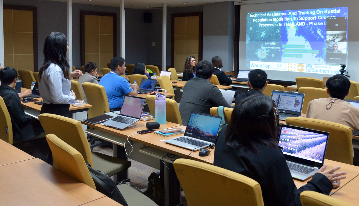 Training and technical support for Thai census - WorldPop